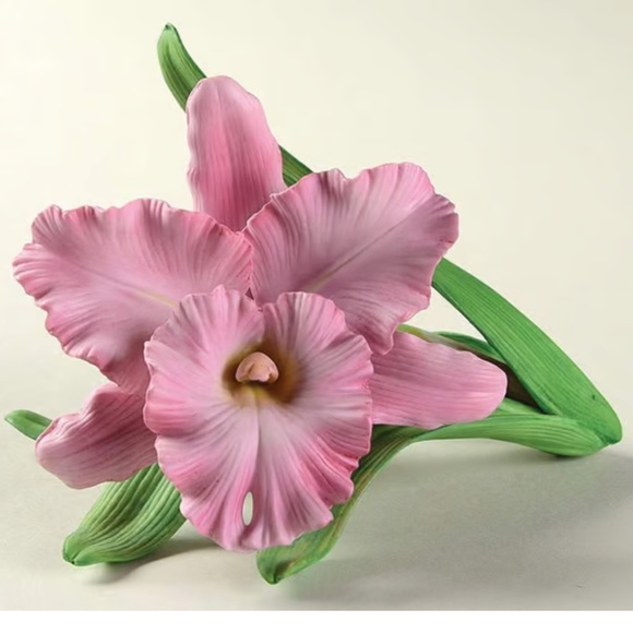 Lenox | Accents | Vintage 988 Lenox Cattleya Orchid From The Porcelain ...